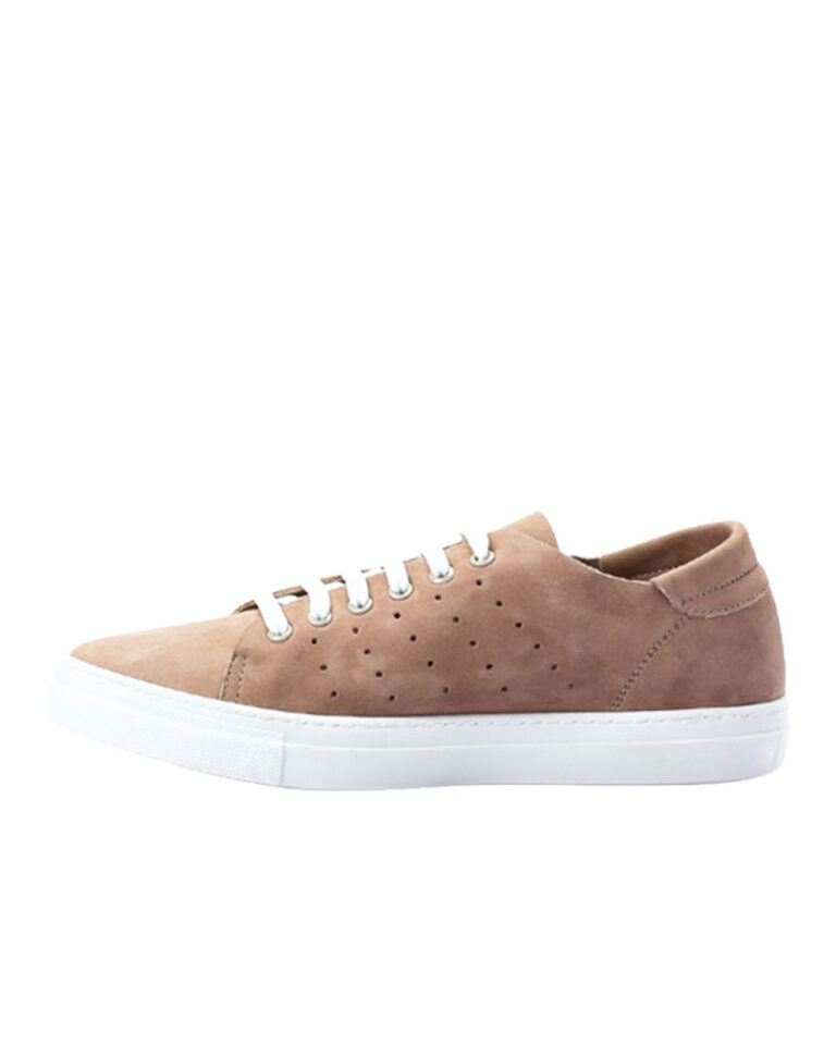 Genuine Leather Patterned Unisex Sneakers - Levent Shoes