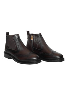 Genuine Leather Half Boot For Men - Levent Shoes